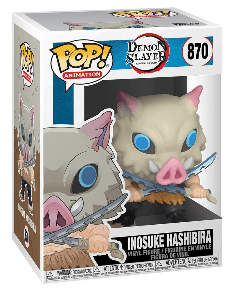 Funko POP! Animation: Demon Slayer - Inosuke Hashibira #870 ...